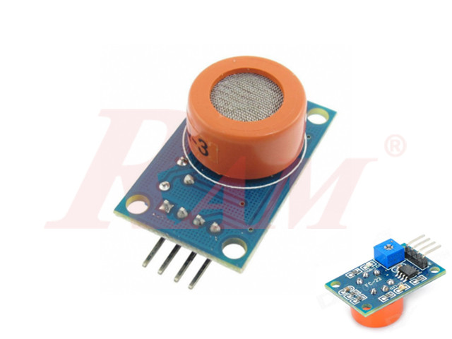 Mq 3 Alcohol Ethanol Detection Sensor Module Ram Electronics Website